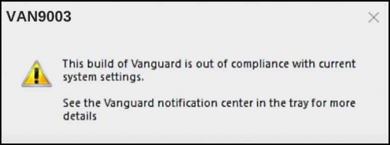 Cómo reparar el error Valorant VAN9003 en Windows 11/10 - TNGD